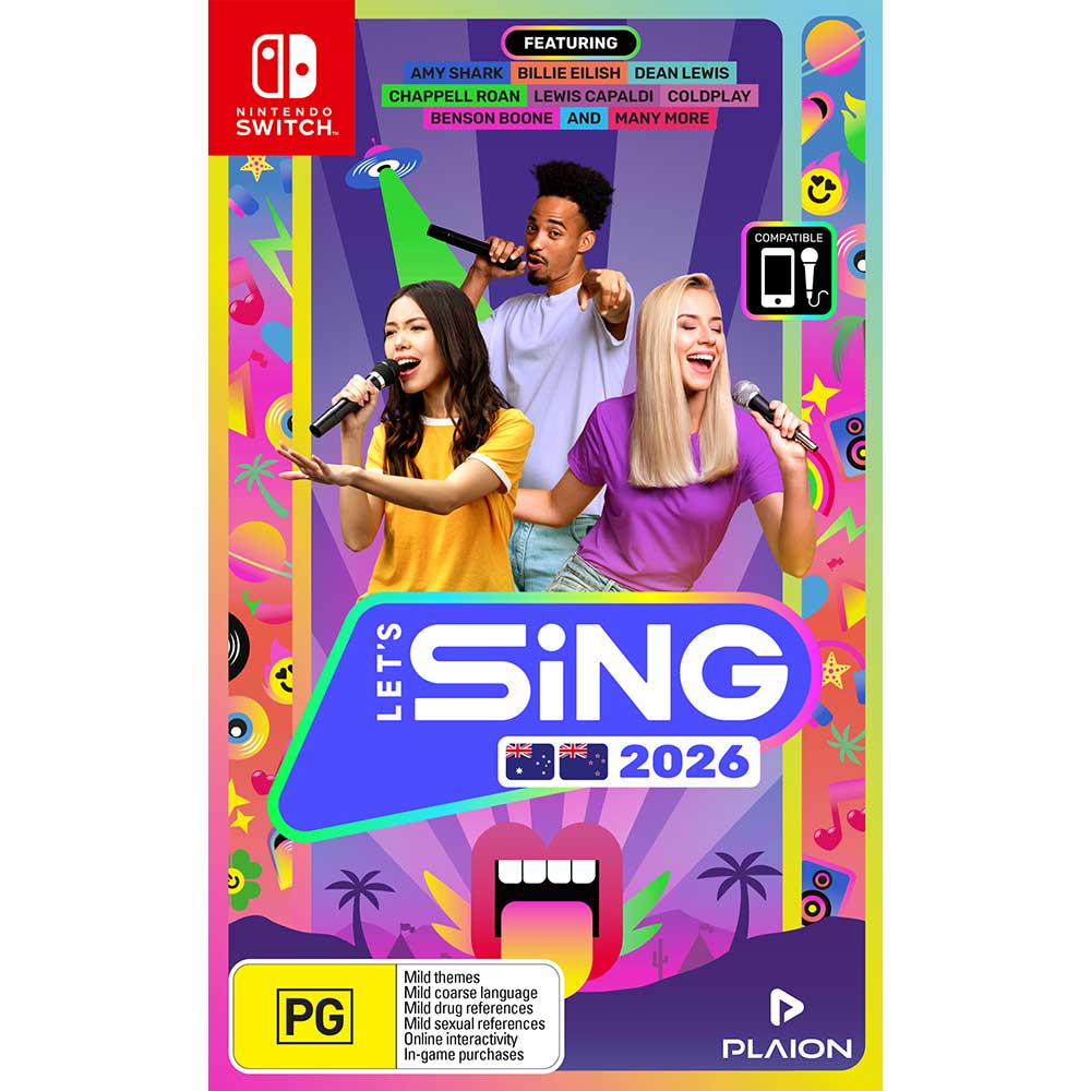 Let's Sing 2026 - Standalone Game - Nintendo Switch - EB Games Australia