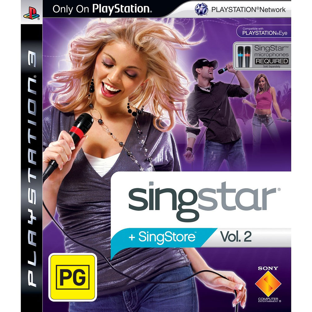SingStar Vol. 2 (preowned) - PlayStation 3 - EB Games Australia