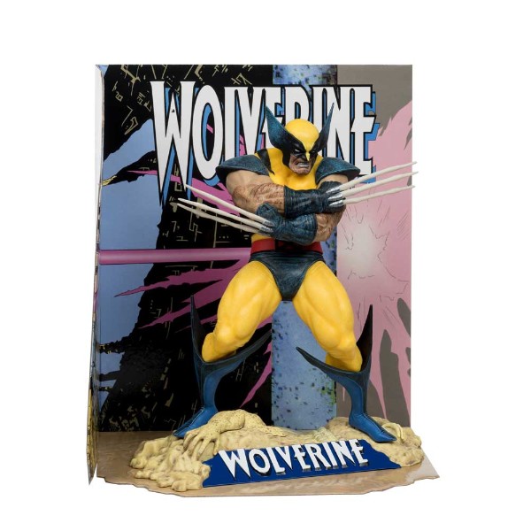 Marel Wolverine 1:10th Scale Collectible with Scene (Wolverine #85 ...