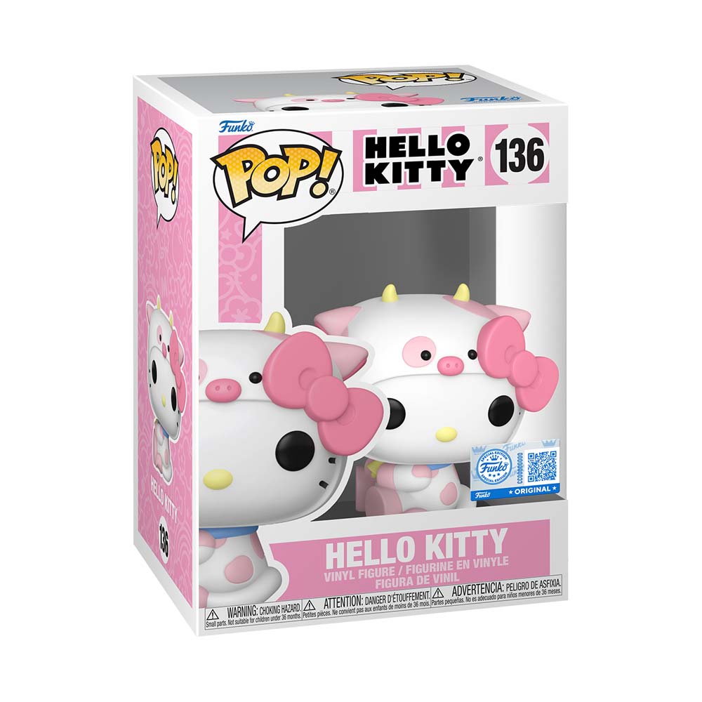 Sanrio - Hello Kitty (Cow Cosplay) Pop! Vinyl Figure - Toys and ...