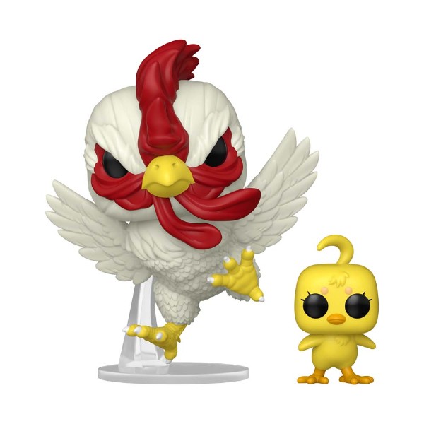 Rooster Fighter - Keiji with Piyoko Pop! Vinyl Figure - Toys and Collectibles - EB Games Australia
