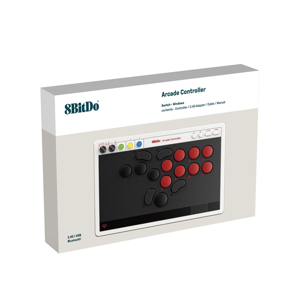 8BitDo Arcade Controller for Switch - NES - Nintendo Switch - EB Games Australia