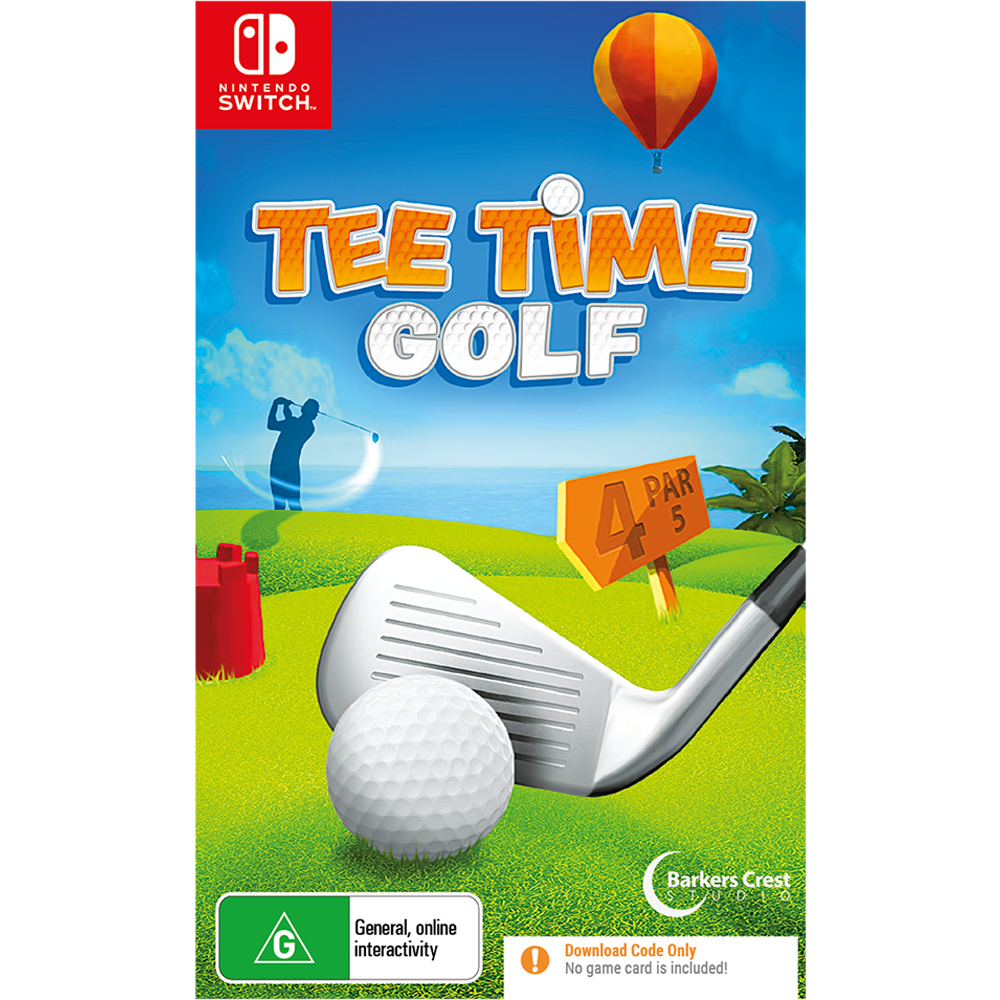 Tee Time Golf (Code-In-A-Box) - Nintendo Switch - EB Games New Zealand