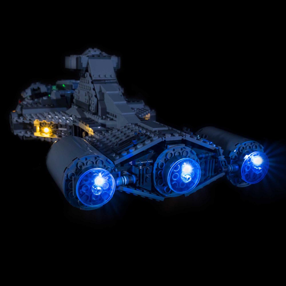Light My Bricks - Star Wars - Star Wars Imperial Light Cruiser (LEGO ...