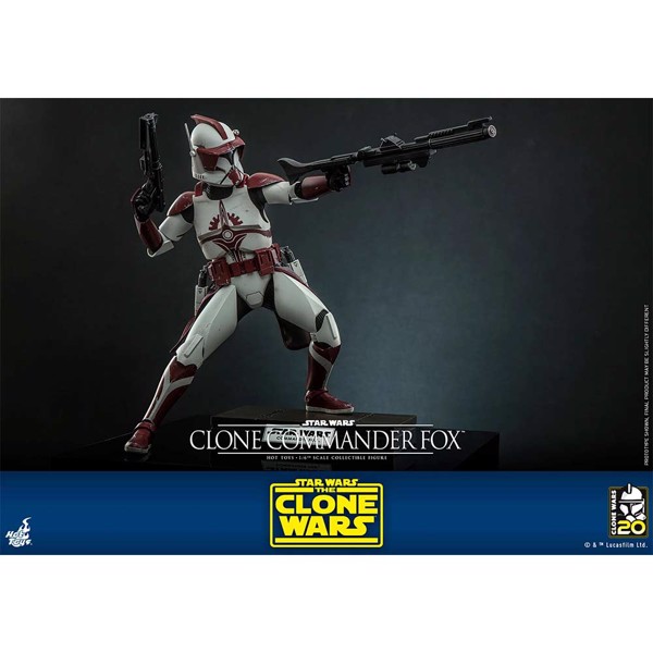 Star Wars - The Clone Wars - Clone Commander Fox 1/6 Scale Figure ...