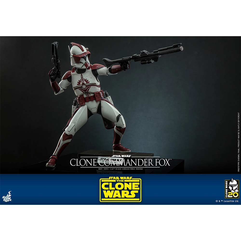 Star Wars - The Clone Wars - Clone Commander Fox 1/6 Scale Figure ...