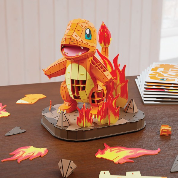 Pokemon - Charmander 4D Puzzle Model Kit - Toys & Gadgets - ZiNG Pop ...