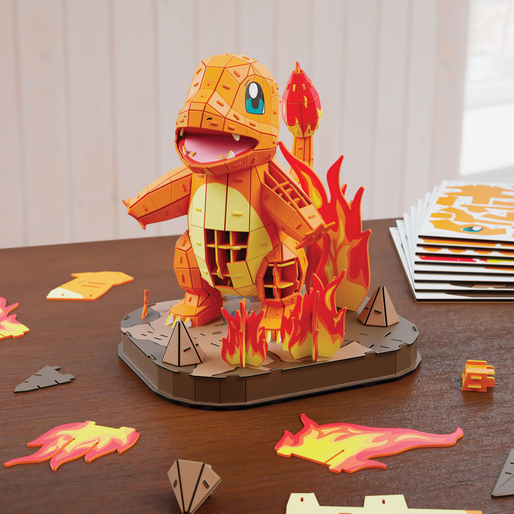 Pokemon - Charmander 4D Puzzle Model Kit - Toys and Collectibles - EB ...