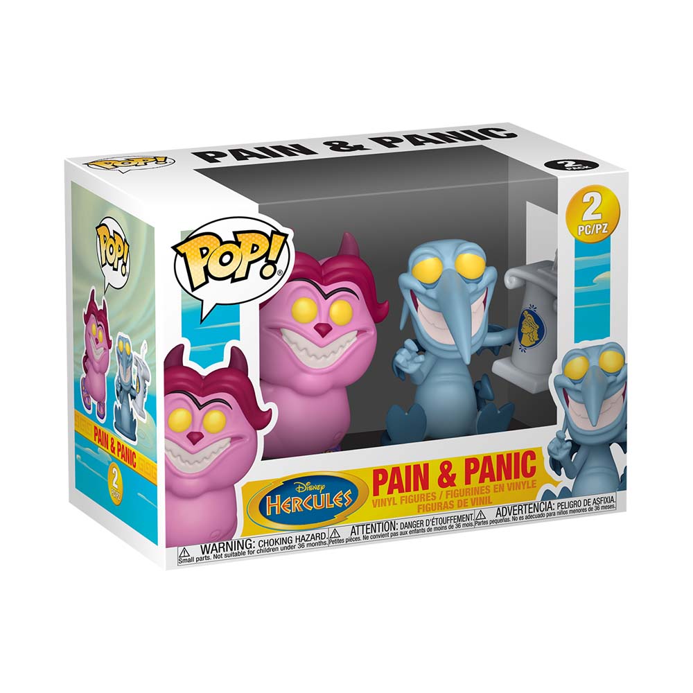 Disney - Hercules - Pain & Panic Pop! Vinyl Figure 2-Pack - Toys and ...