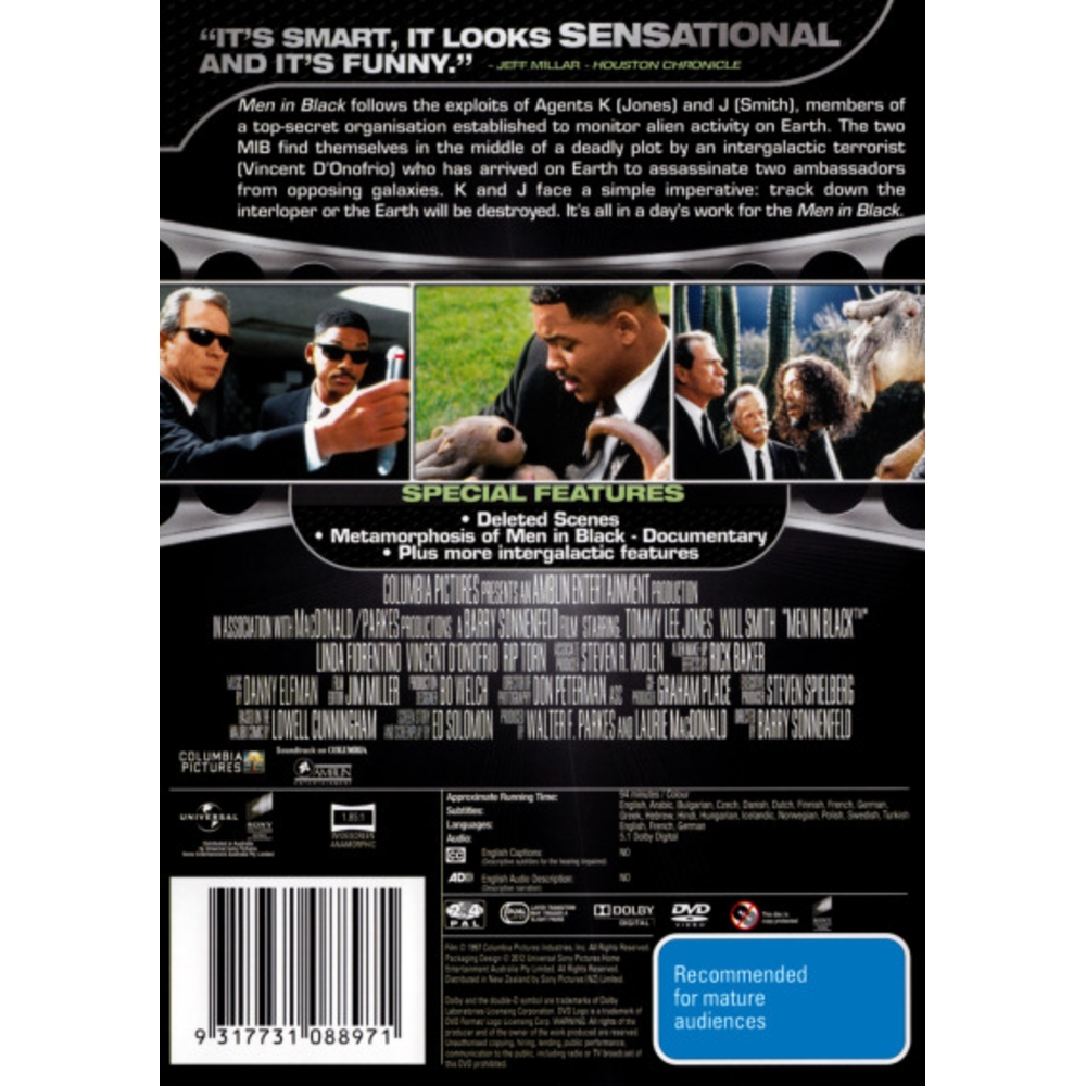 MIB: Men in Black - Loot - EB Games Australia