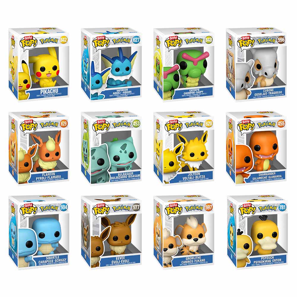Pokemon - Pokeball Bitty Pop! 12-Pack - Toys and Collectibles - EB ...