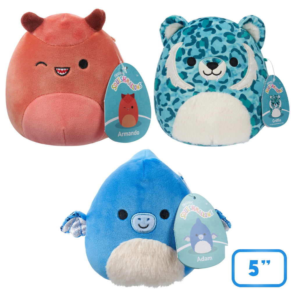 Squishmallows 2024 S18 5" Plush (Assorted) - Toys and Collectibles - EB ...