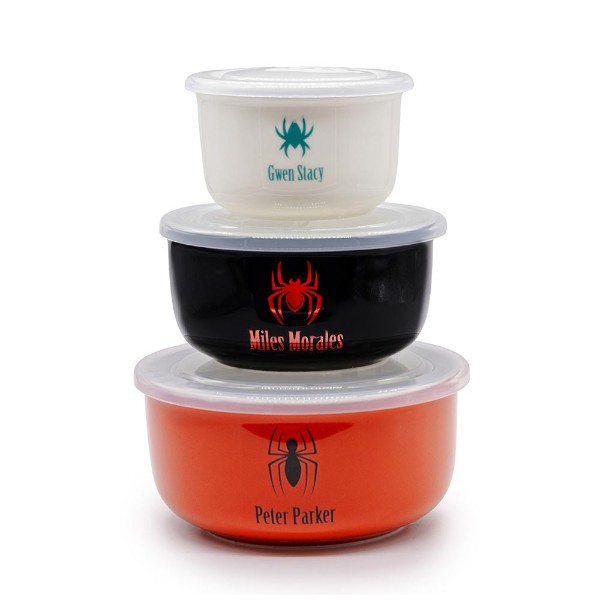Marvel - Spider-Verse Bowls 3-Stack - Things For Home - ZiNG Pop Culture