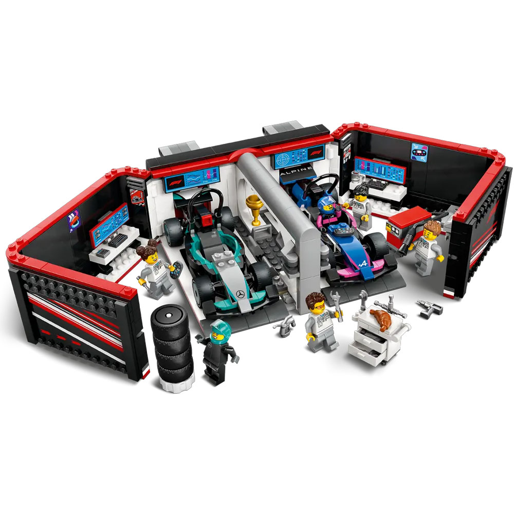 F1 - LEGO Garage & Mercedes-AMG & Alpine Cars 60444 - Toys and ...