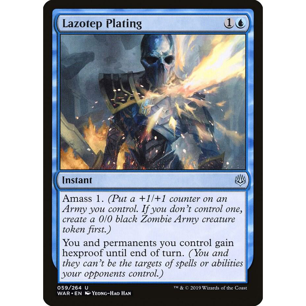 Magic: The Gathering - TCG - War of the Spark - Lazotep Plating 59 ...