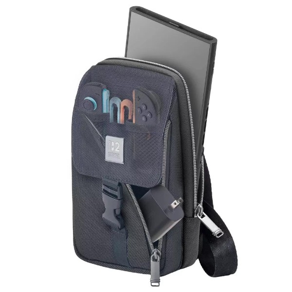 Game Traveler Deluxe Crossbody Bag for Nintendo Switch 2 - Black ...
