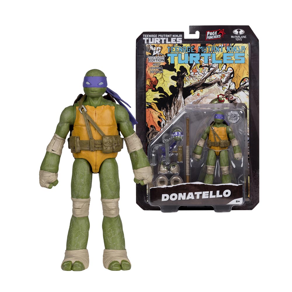 Teenage Mutant Ninja Turtles - Donatello IDW Page Punchers 5" Action ...