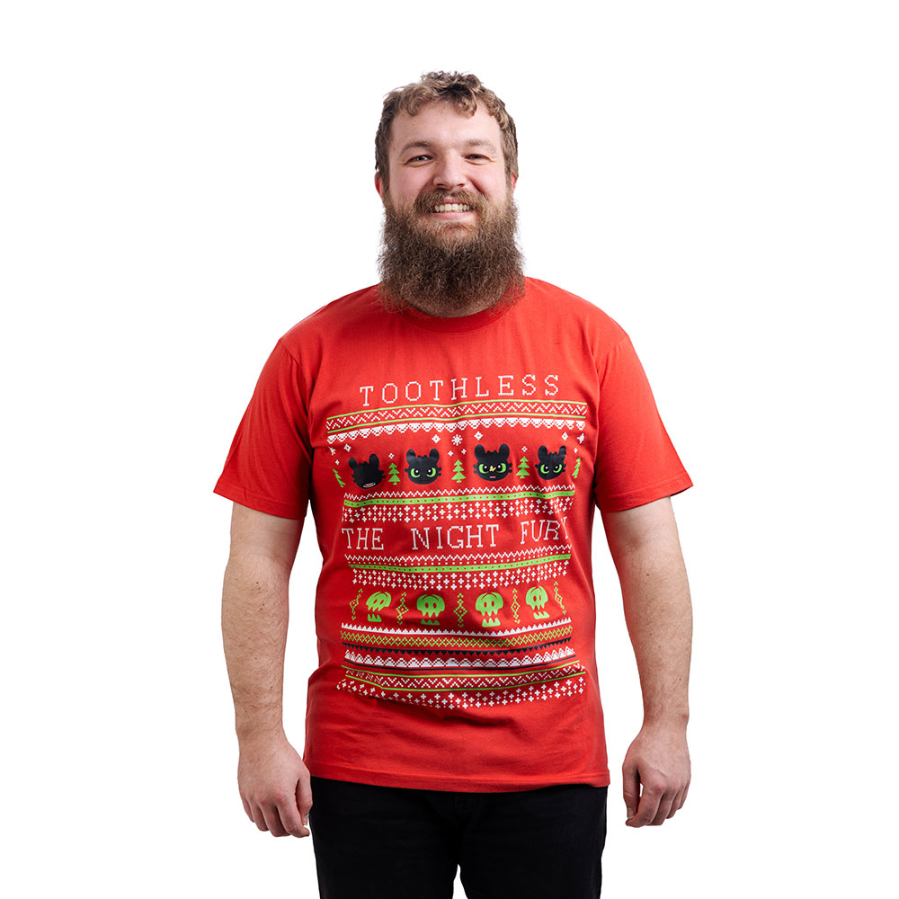 How to Train Your Dragon - Toothless Knit T-Shirt - Clothing - EB Games ...