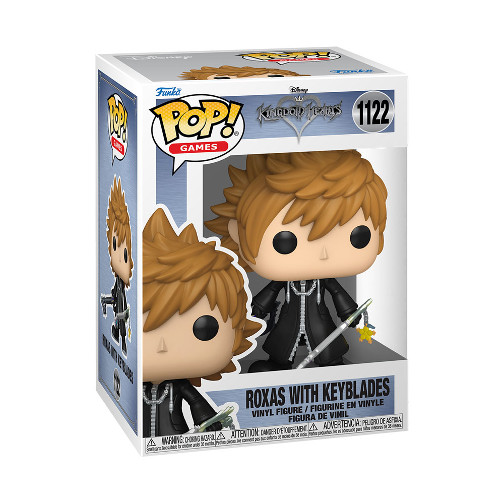Kingdom Hearts - Roxas (with Keyblade) Pop! Vinyl Figure - Toys and ...