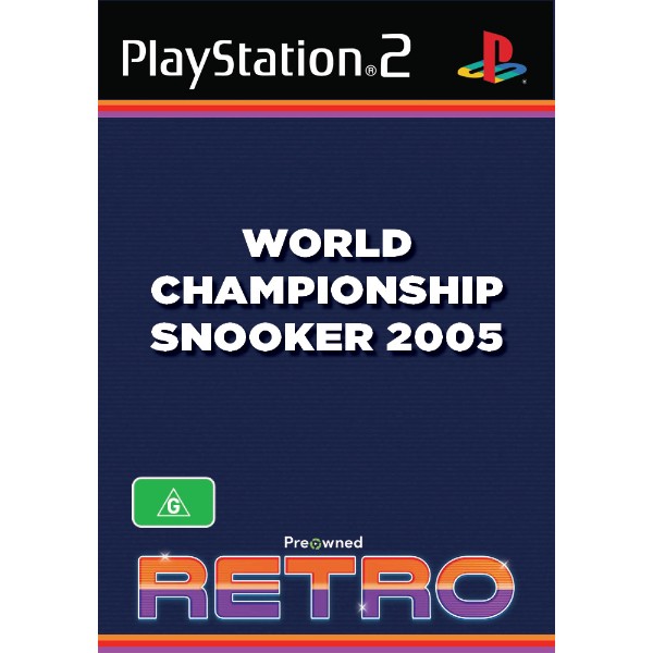 World Championship Snooker 2005 (preowned) - PlayStation 2 - EB Games ...