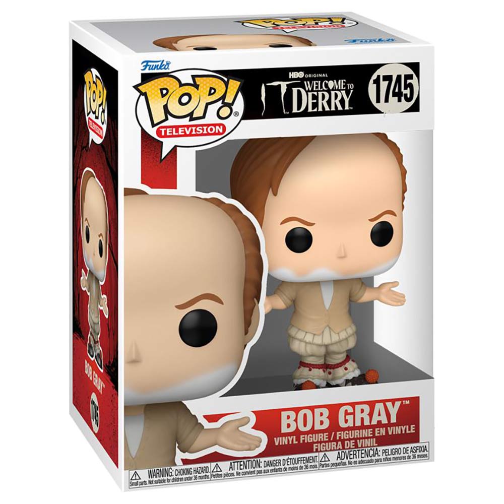 IT: Welcome to Derry - Bob Gray Pop! Vinyl Figure - Toys & Gadgets ...
