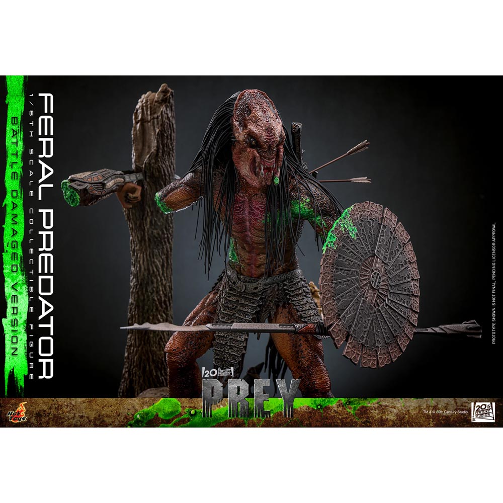 Prey - Feral Predator (Battle Damaged Version) Action Figure - Toys ...