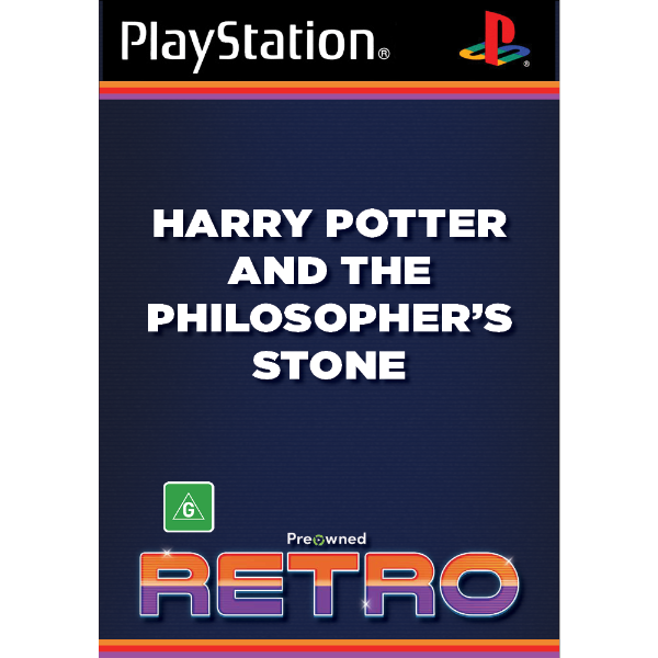 Harry Potter and The Philosopher's Stone (preowned) - PlayStation 1 ...