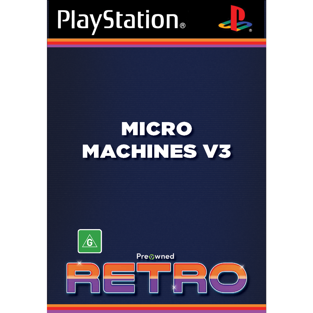 Micro Machines V3 (preowned) - PlayStation 1 - EB Games Australia