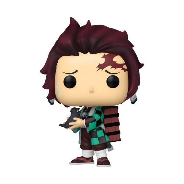 Demon Slayer - Tanjiro Kamado with Crow Pop! Vinyl Figure - Toys ...