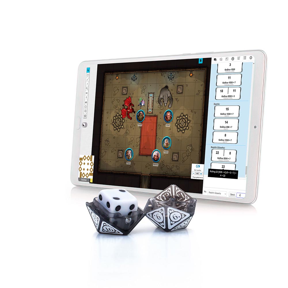 GoDice - D20 Connected Electronic Dice - Toys and Collectibles - EB ...