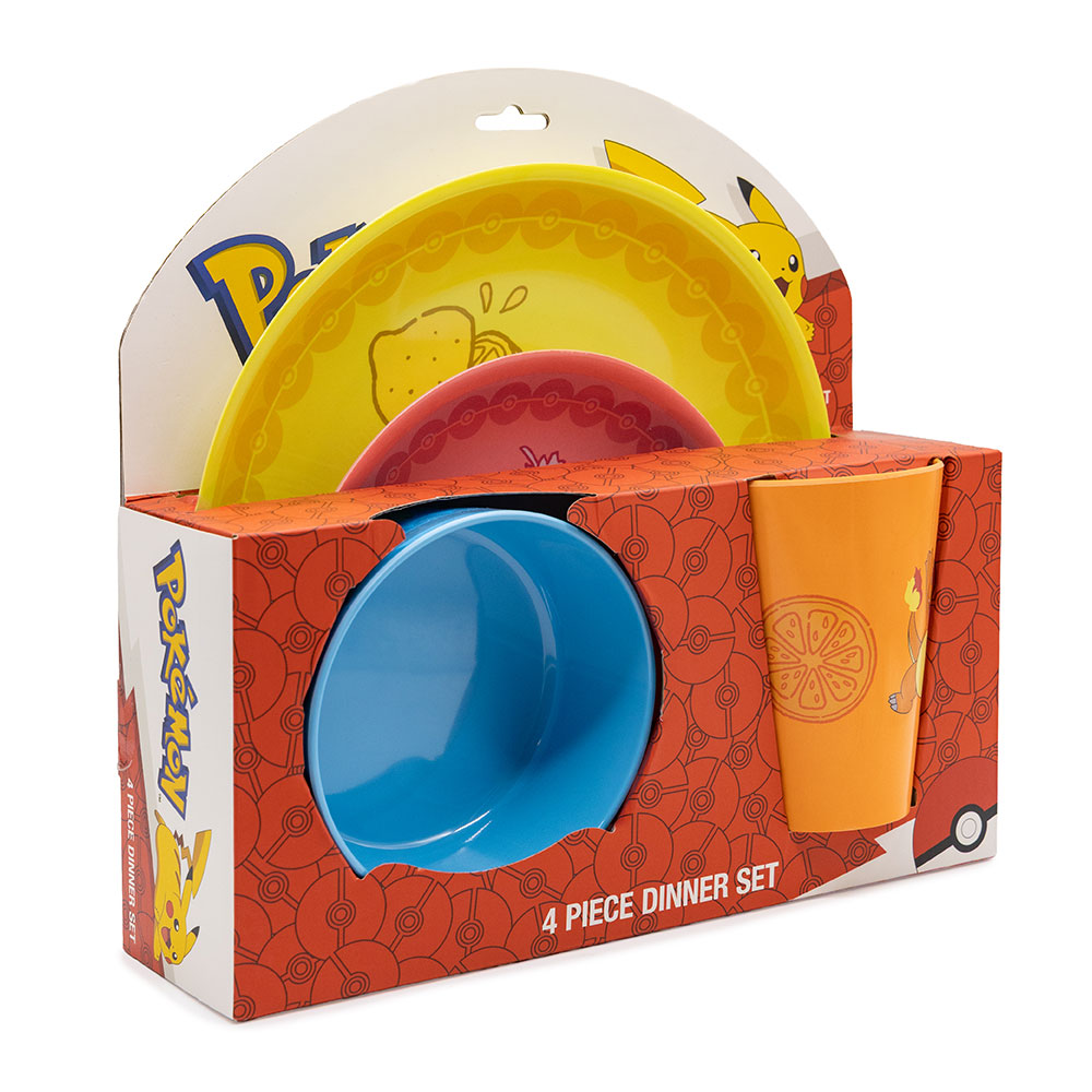 Pokemon - Poke-Fruit 4-Piece Dinner Set - Toys and Collectibles - EB ...