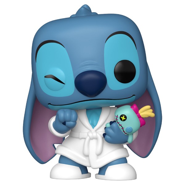 Disney - Lilo & Stitch - Stitch in Robe Pop! VInyl Figure - Toys and ...