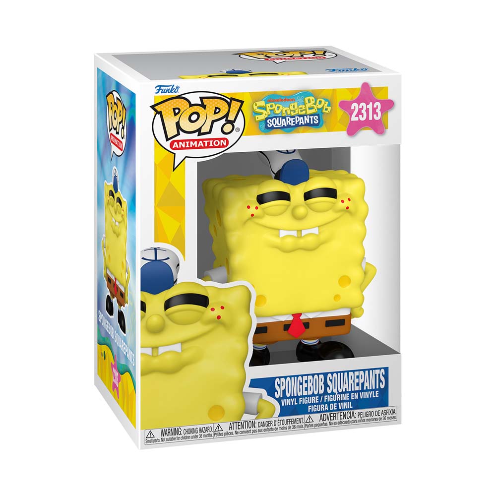 SpongeBob SquarePants- SpongeBob SquarePants (Smug) Pop! Vinyl Figure ...