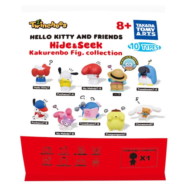 Sanrio - Hello Kitty - Twinchees Hello Kitty and Friends Hide&Seek ...