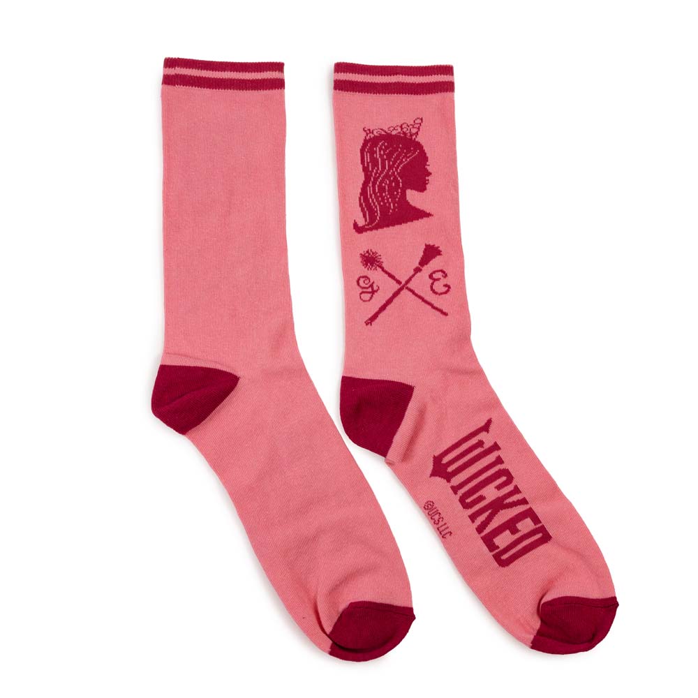 Wicked: For Good - Glinda & Elphaba Twin Crew Sock Pack - Clothing ...