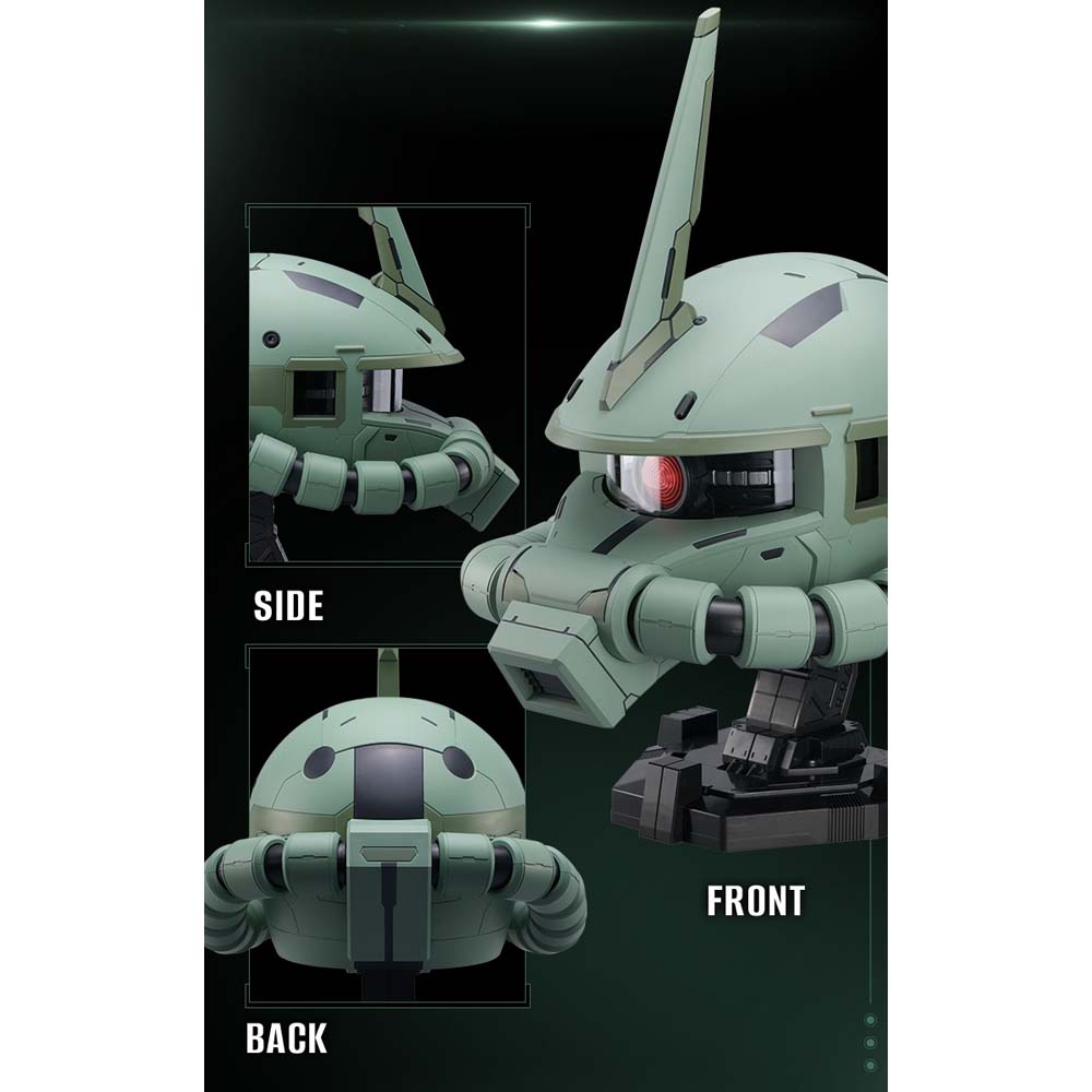 Mobile Suit Gundam - MS-06F Zaku II BN Head Collection Bust - Toys and Collectibles - EB Games ...