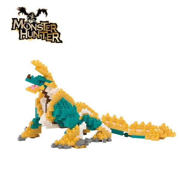 Monster Hunter - Zinogre Nanoblocks Figure - Toys and Collectibles - EB ...