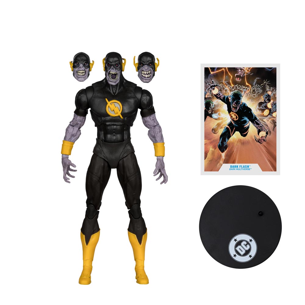 DC Comics - The Flash - Dark Flash 7" Dark Multiverse Action Figure ...
