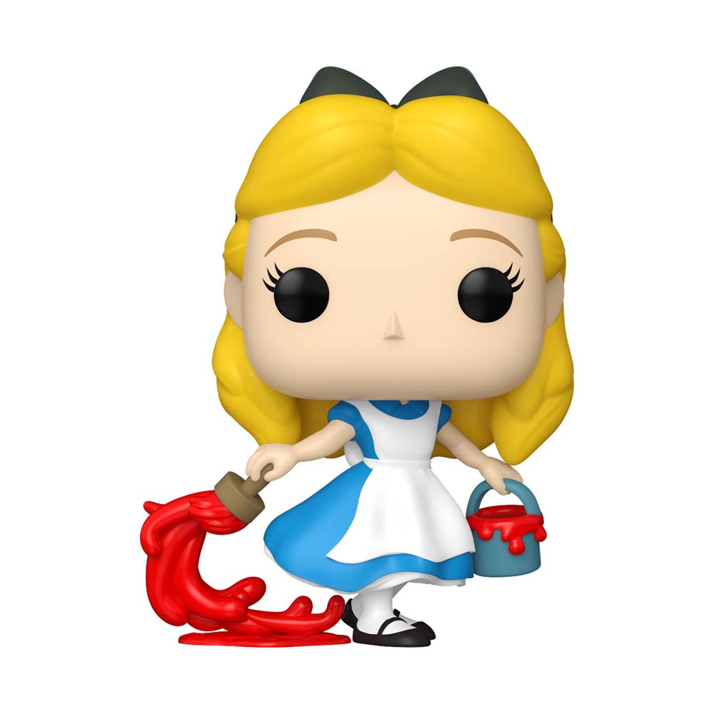 Disney - Alice in Wonderland - Alice with Paint Pop! Vinyl Figure ...