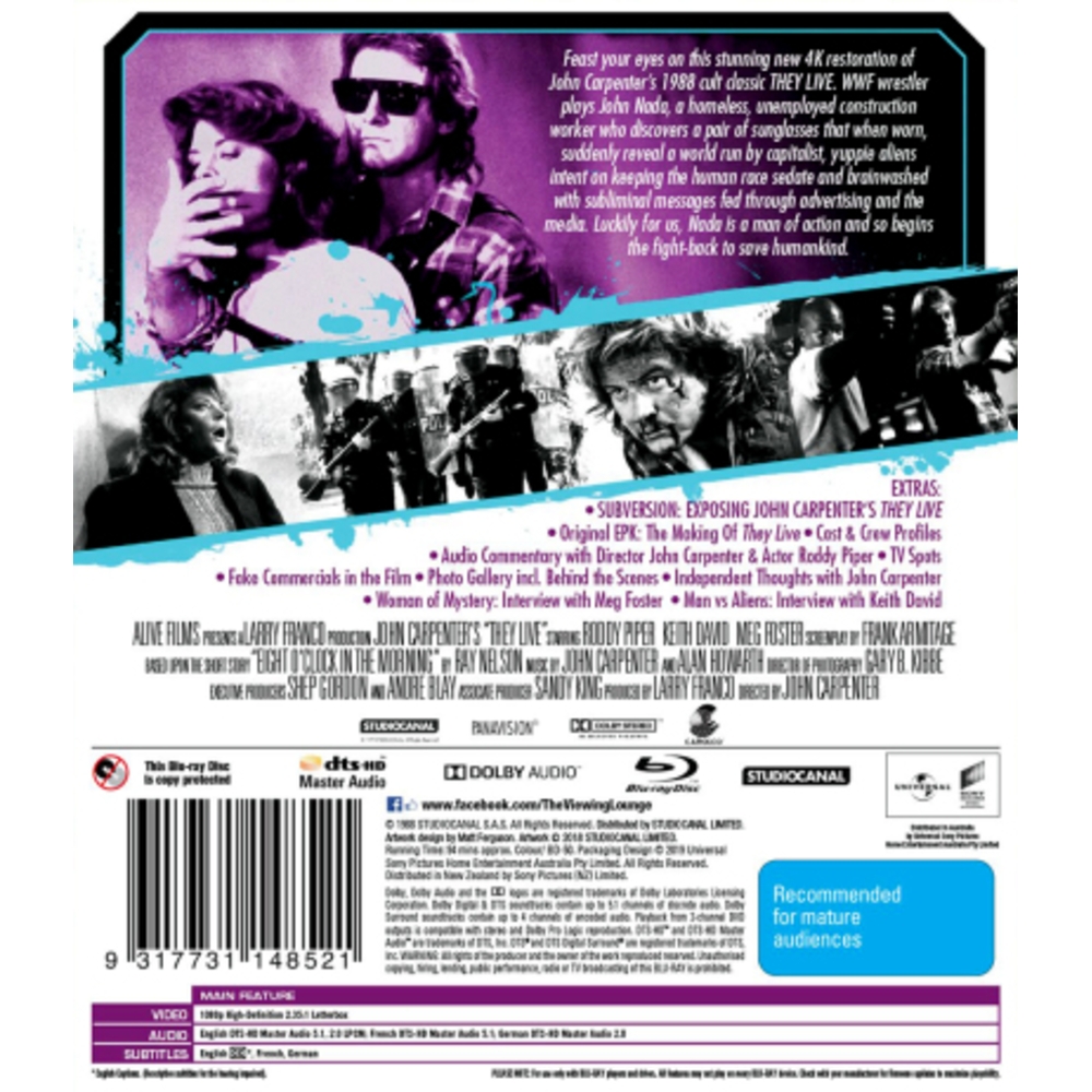 They Live (John Carpenter's) (Classics Remastered) - Loot - EB Games ...