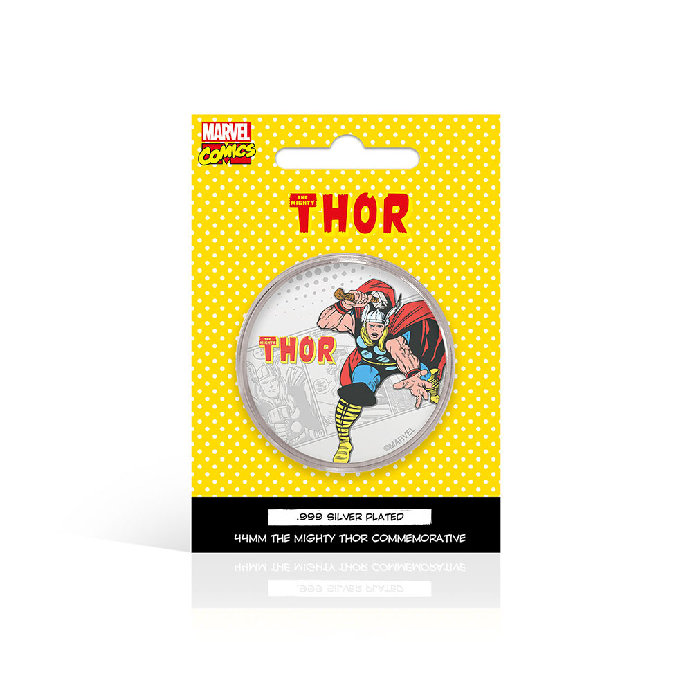 Marvel - Thor - .999 SIlver Plated Limited Edition Coin - Toys and ...