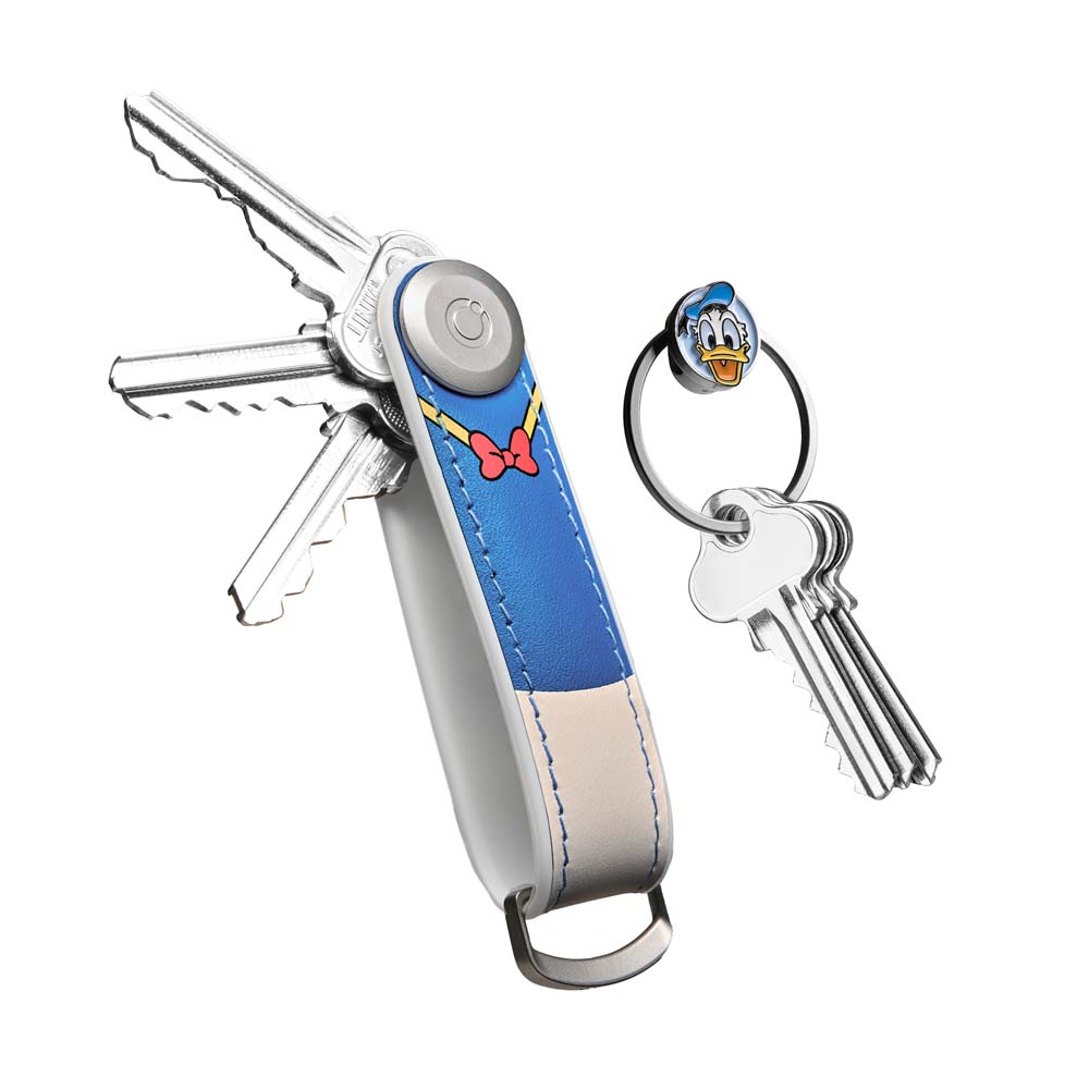 Disney - Donald Duck Orbitkey Hybrid Leather Key Organizer + Ring v2 ...
