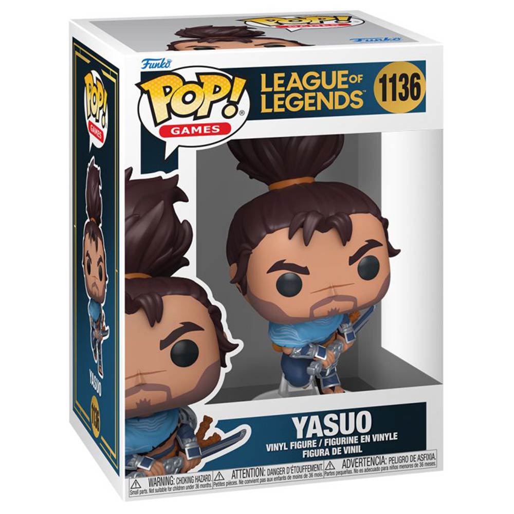 League of Legends - Yasuo Pop! Vinyl Figure - Toys & Gadgets - ZiNG Pop ...