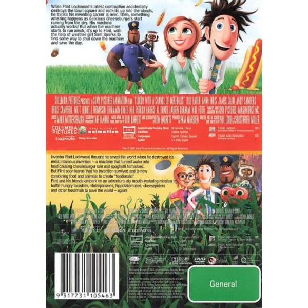 Cloudy With a Chance of Meatballs / Cloudy With a Chance of Meatballs 2 ...