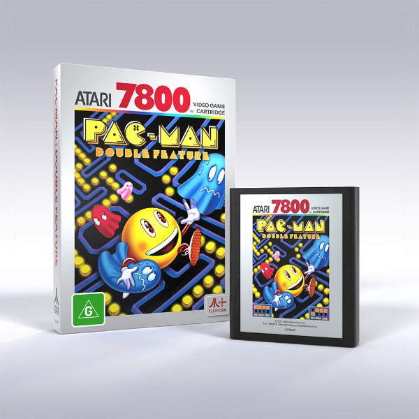 Pac Man Double Feature 7800 Atari - Atari - EB Games Australia