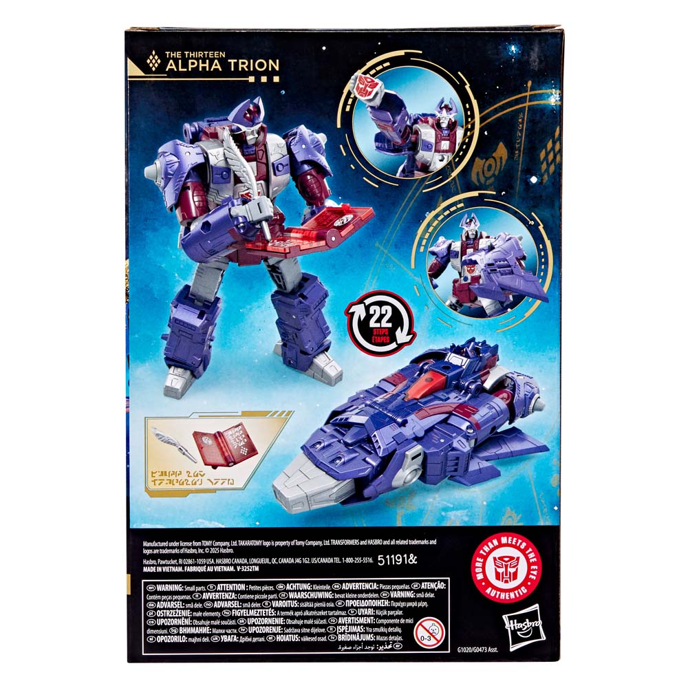 Transformers - Age of the Primes - The Thirteen Alpha Trion Action ...