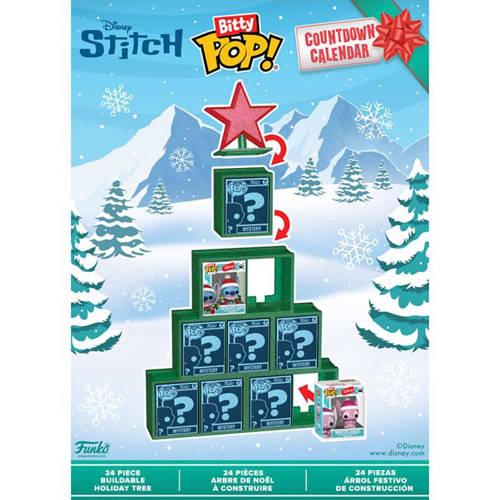 Disney - Lilo & Stitch - Stitch Bitty Pop! Holiday Countdown Calendar ...