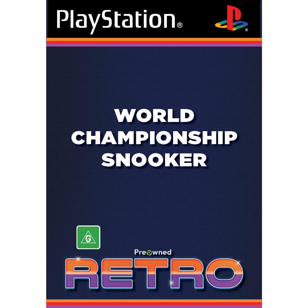 World Championship Snooker (preowned) - PlayStation 1 - EB Games Australia