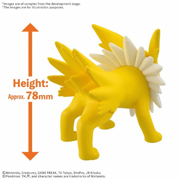 Pokemon - Quick!! Jolteon Plastic Model Kit - Toys & Gadgets - ZiNG Pop ...