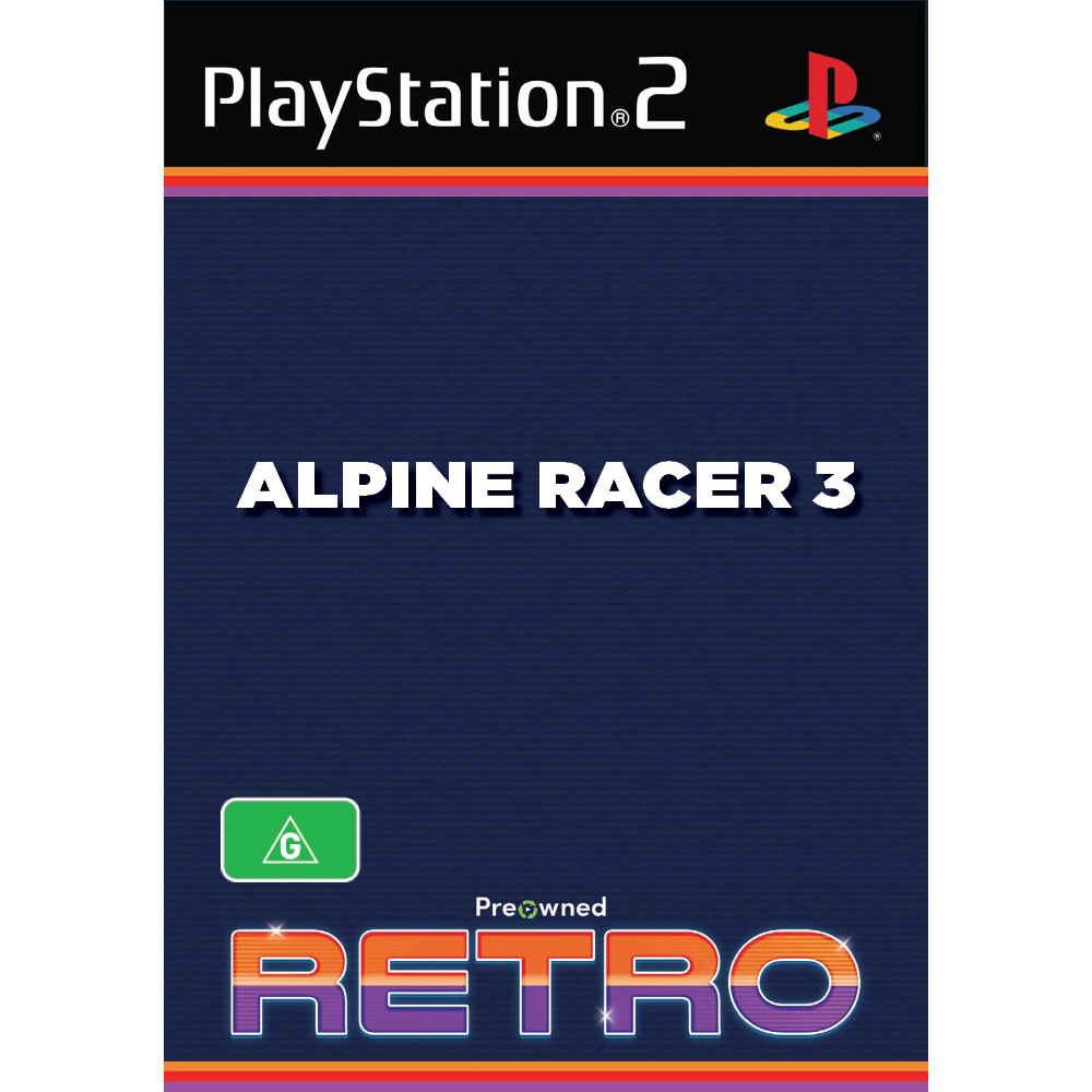 Alpine Racer 3 (preowned) - PlayStation 2 - EB Games Australia